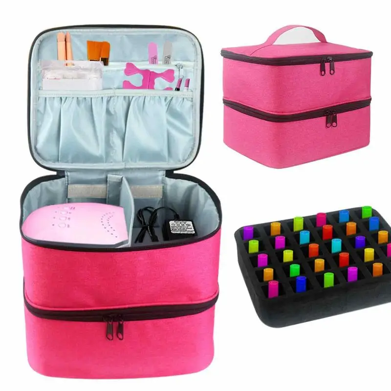 Nail-Polish-Storage-Bag-Double-Layer-Large-Capacity-Manicure-Tools ...