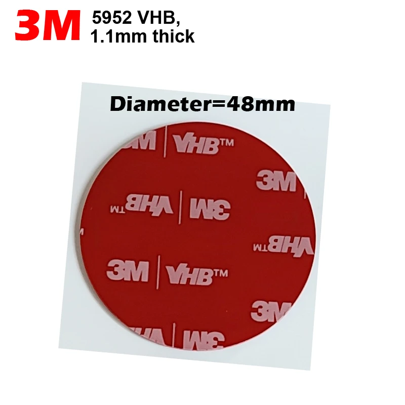 Dimater-48mm-Round-Circle-3M-5952-Heavy-Duty-Double-Sided-Adhesive ...