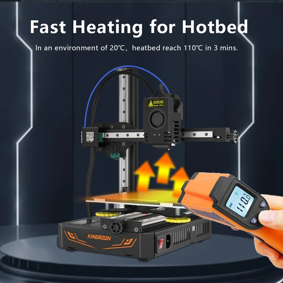 kingroot kp3s pro S1 3d printer Fast Printing Speed High Presicion Core ...