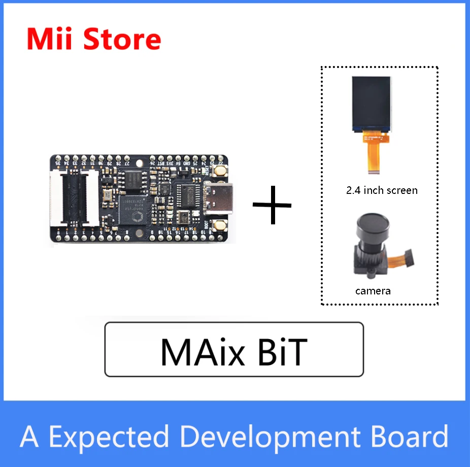 Sipeed Maix Bit Kit Risc-v Ai+ Lot With 2.4-inch Screen And Camera ...