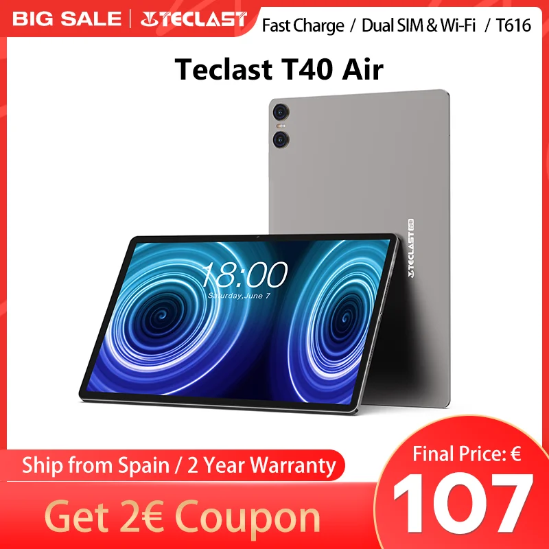 TECLAST-tablet-T40-Air-Android-13-double-SIM-10-4-inch-2K-FHD-2000x1200 ...