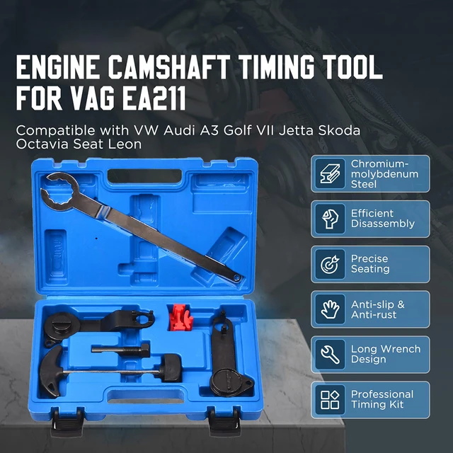Timing Tool Set 6PCS Engine Camshaft Timing Tool Kit For VAG EA211 1.0L ...