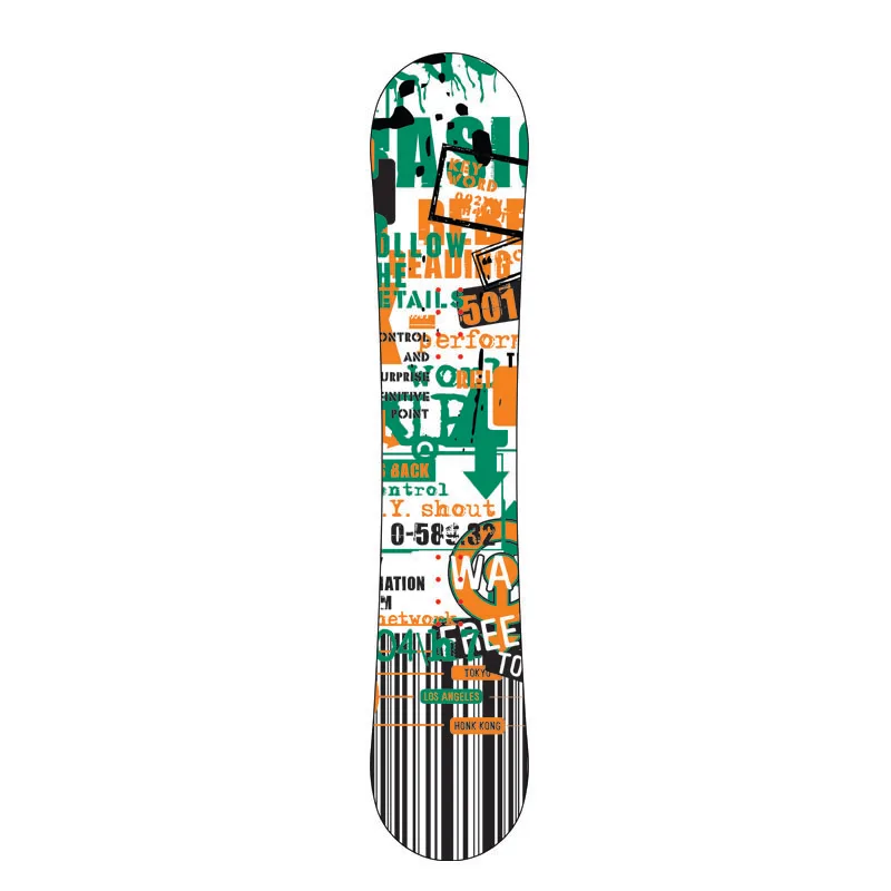 Snowboard-Alpine-Ski-Board-Winter-Fine-Sports-with-Wood-Core-Custom ...