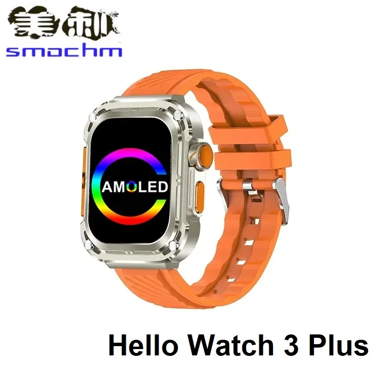 Smochm-Hello-Watch-3-Plus-para-homens-e-mulheres-tela-AMOLED-b-ssola ...