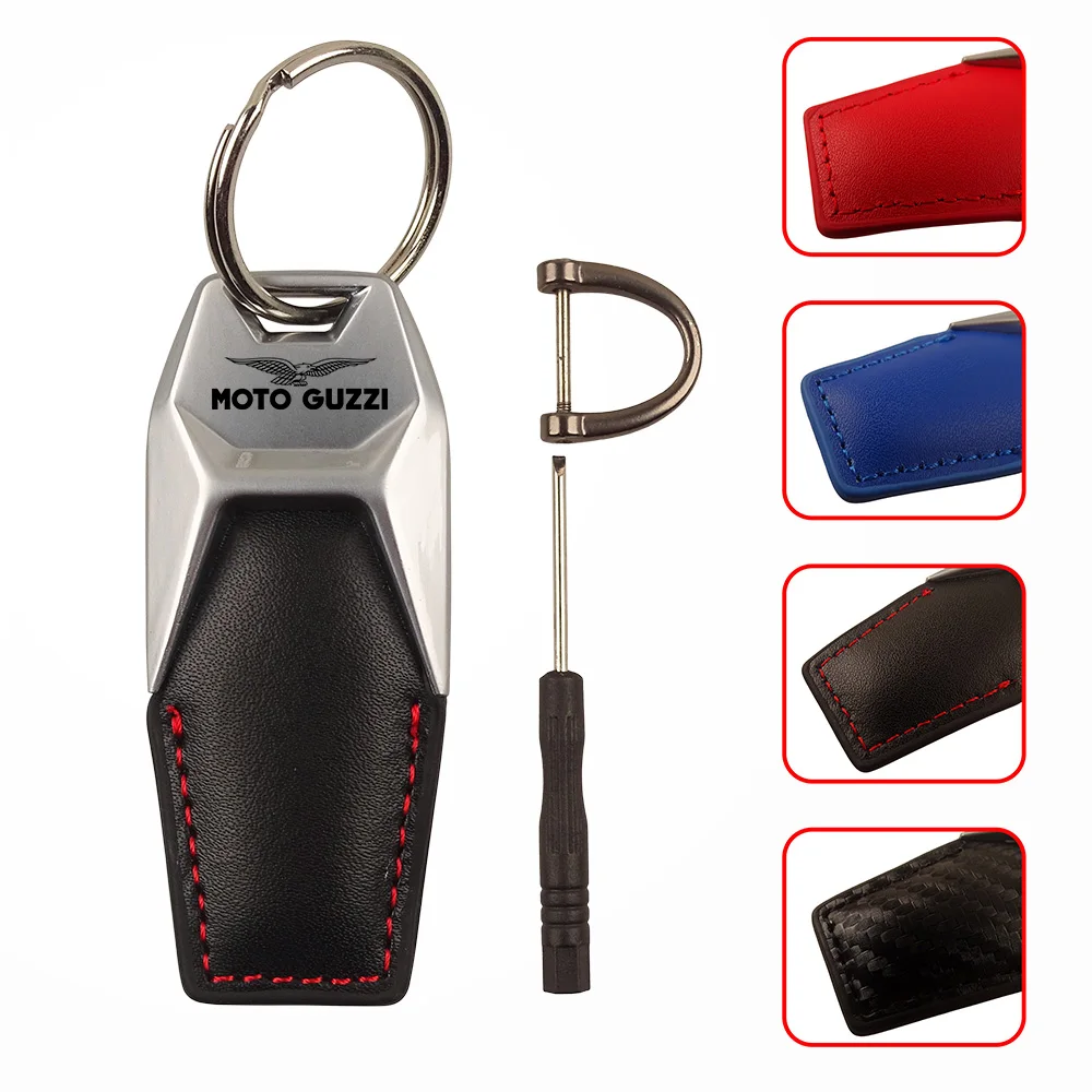 Motorcycle-keyring-Metal-leather-Carbon-fiber-Scooter-keychain-For-Moto ...