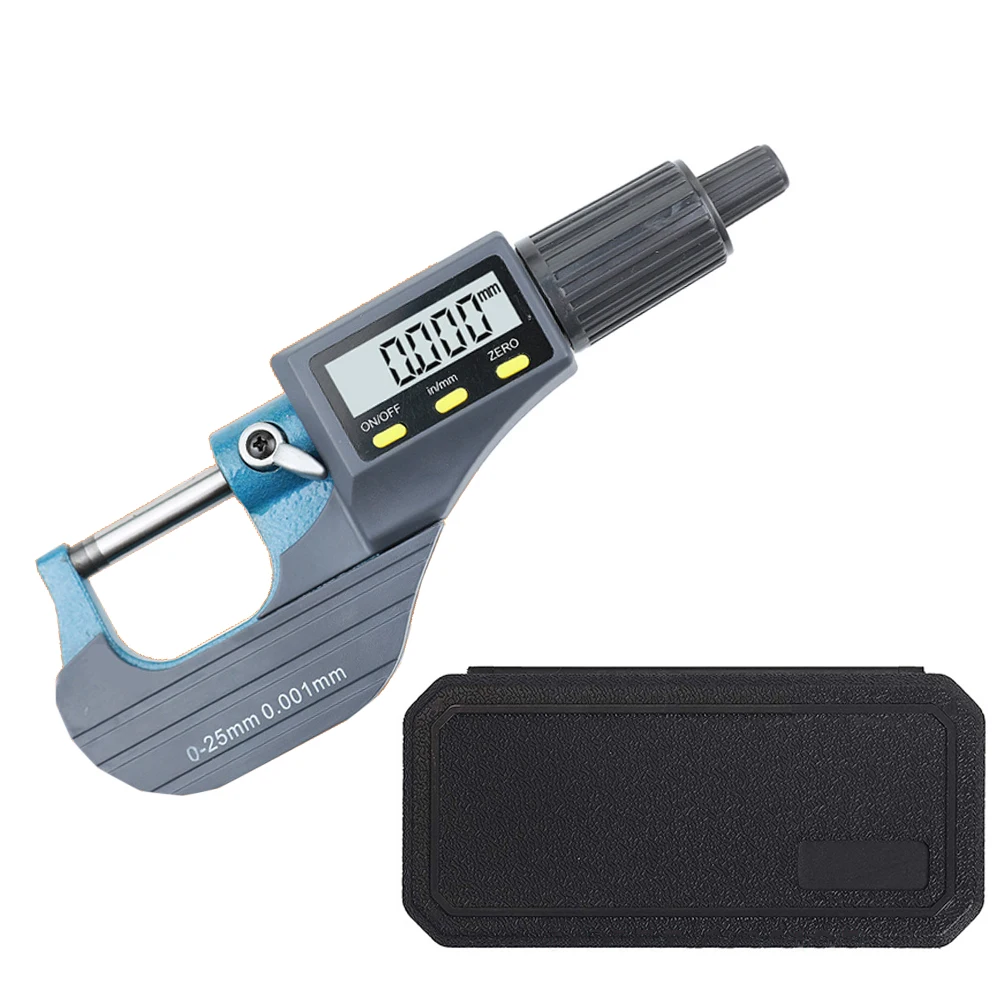 Electronic-Outside-Micrometer-Carbide-Tip-Measure-Tools-Caliper-Gauge-0 ...