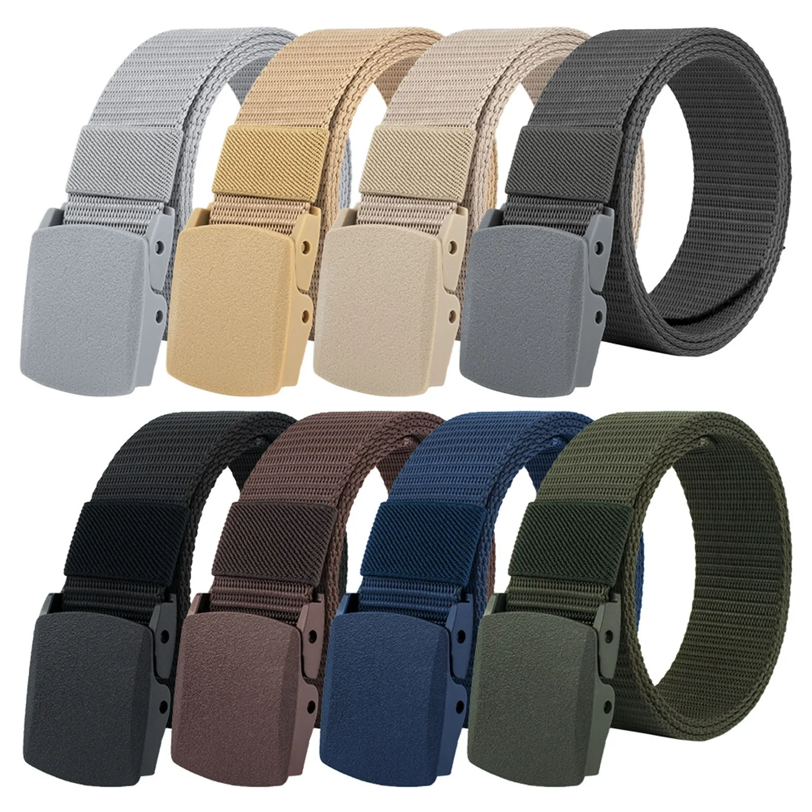 Cinto-de-nylon-casual-masculino-com-fivela-autom-tica-sem-furos-couro ...