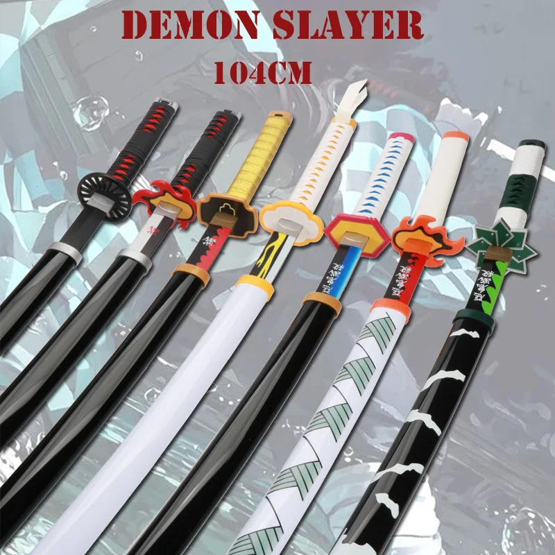 Demon-Slayer-Katana-104cm-Kimetsu-No-Yaiba-Sword-Kyoujurou-Giyuu-Blue ...