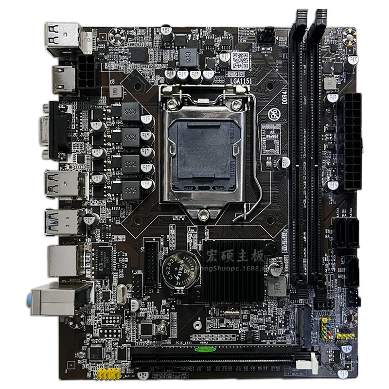 Brand New H310 DDR4 Desktop Motherboard 1151 Socket 6th 7th 8th 9th Gen ...