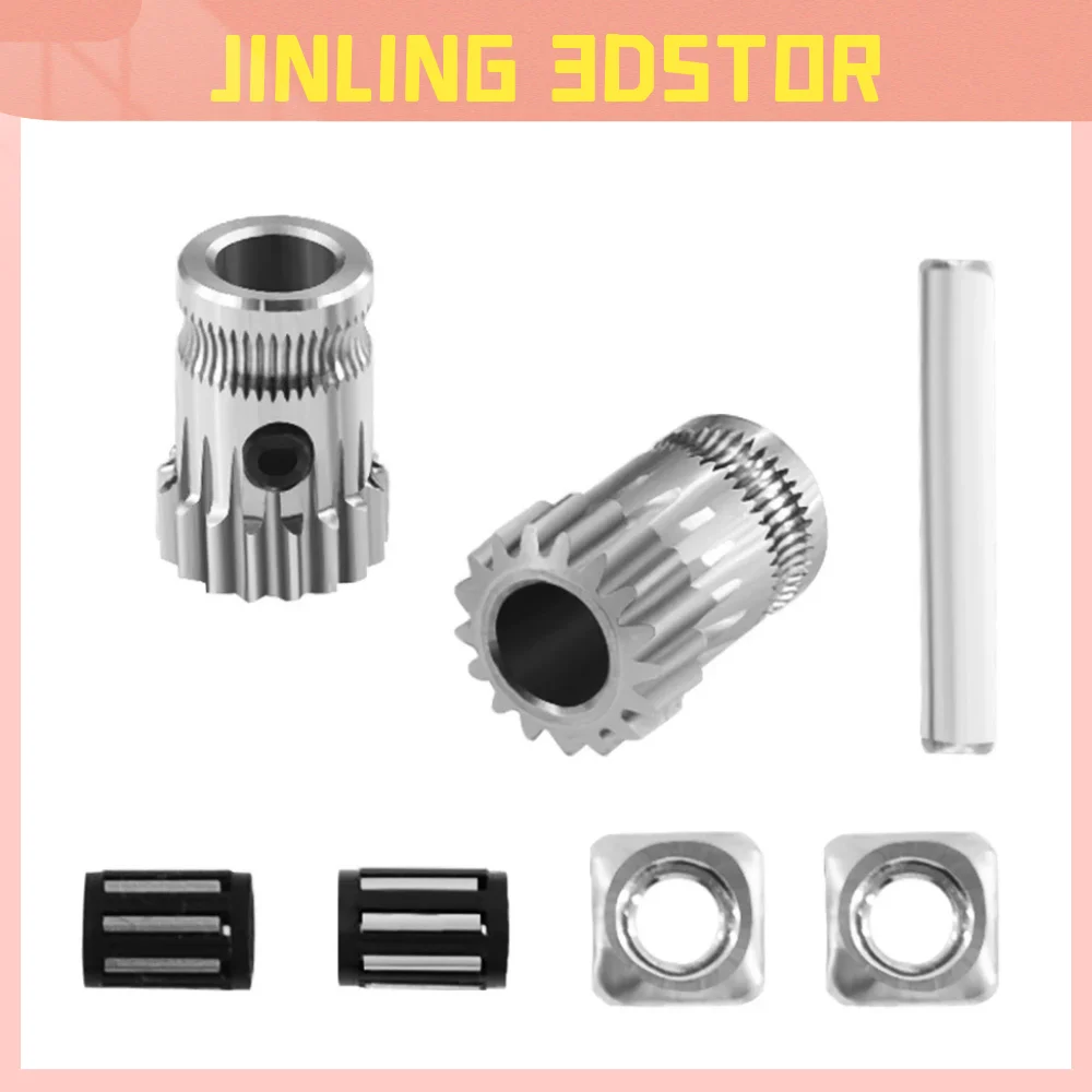 Drivegear Kit Dual Drive Gear DDB Extruder Kit Cloned Btech Upgrade for ...