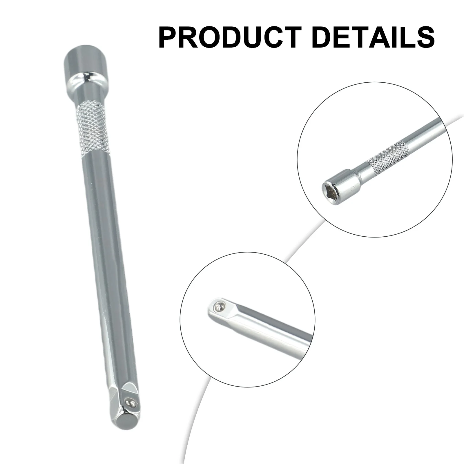 1pcs-1-4-Inch-Socket-Ratchet-Wrench-Extension-Bar-50-100-150mm-Long-Bar ...
