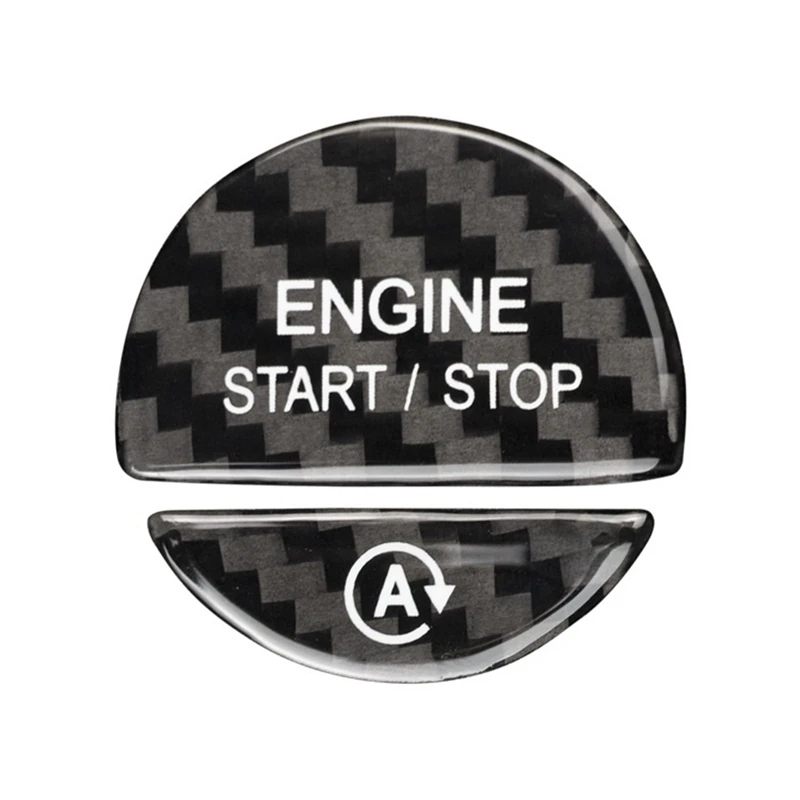 Car Accessories Engine Start Stop Button Cover Trim Sticker For ...