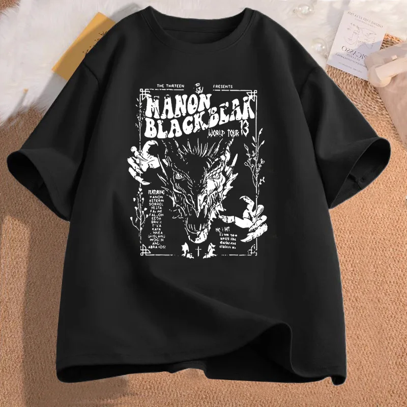 Manon-Blackbeak-Throne-of-Glass-T-Shirt-Women-Sarah-J-Maas-Merch ...
