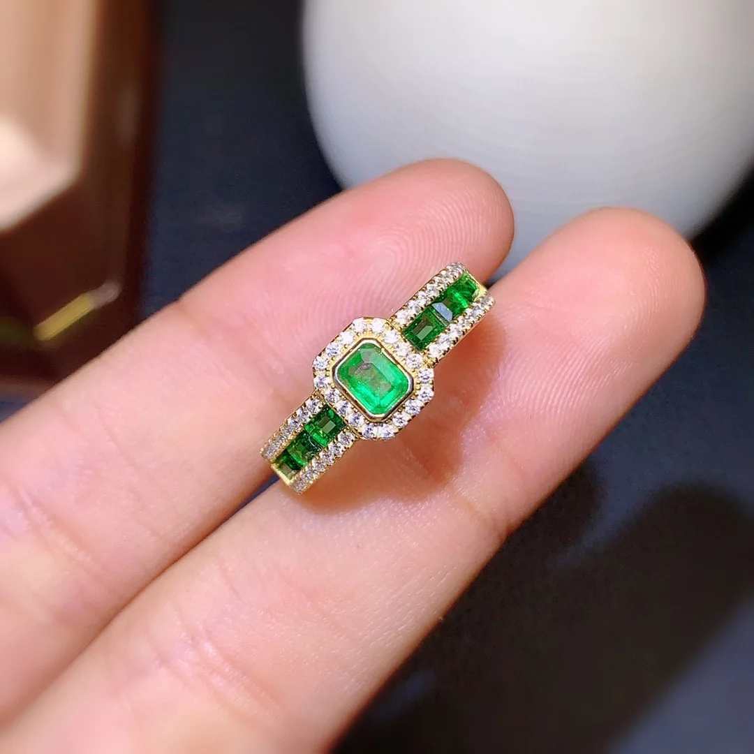 Thick-Gold-Plated-Luxury-Shinning-Created-Emerald-Square-Ring-for-Women-Gem-Stone-Free-Shipping.jpg