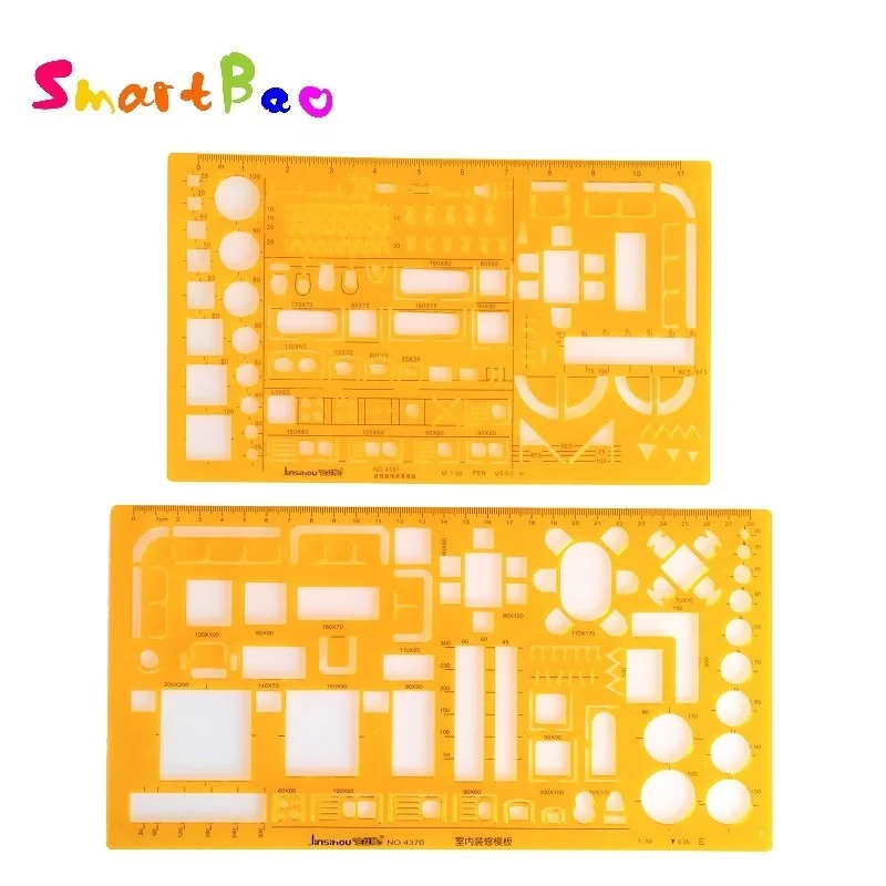 1-50-Scale-Architect-Drawing-Template-House-Plan-Interior-Design ...