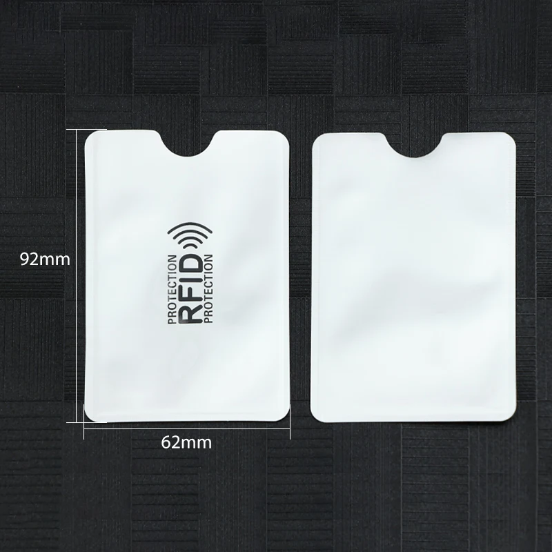 1-20-pcs-Aluminium-Anti-Rfid-Card-Holder-NFC-Blocking-Reader-Lock-Id ...