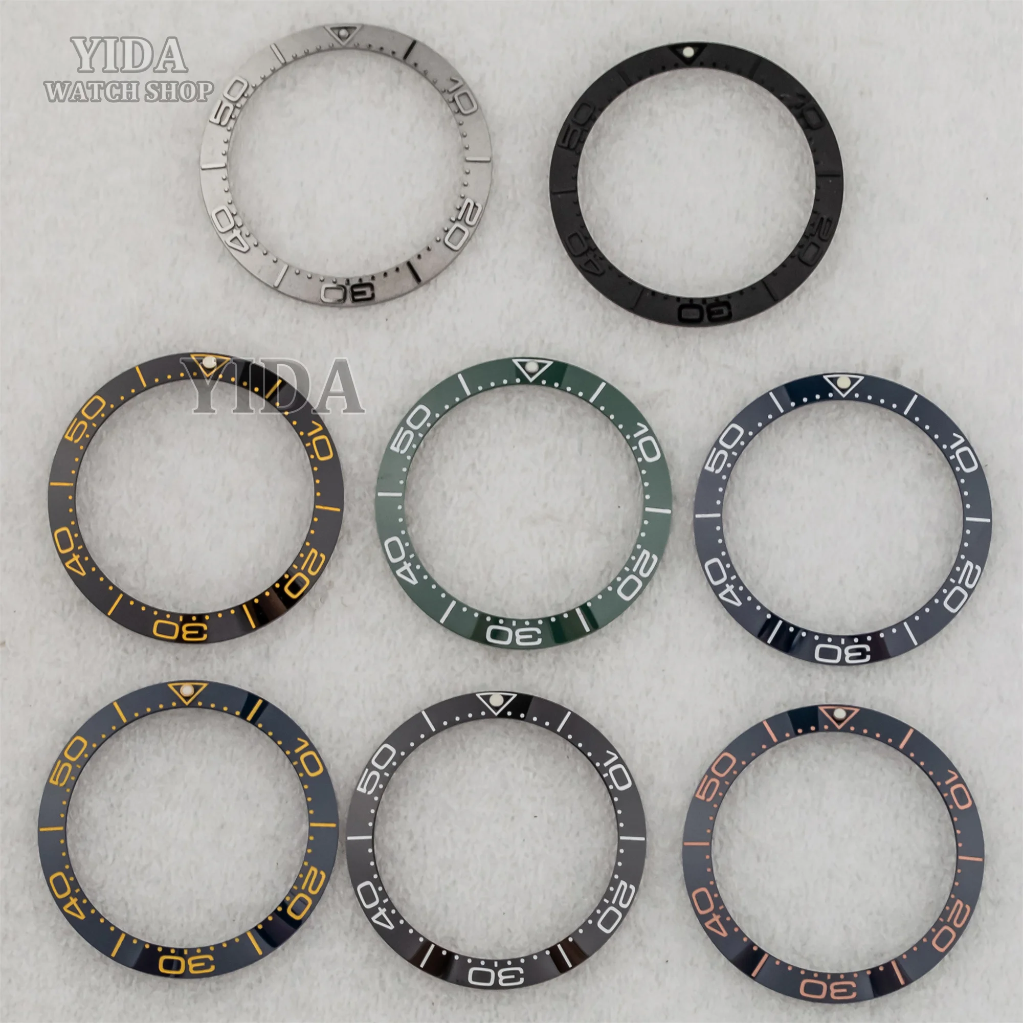 Ceramic Bezel For Seamaster 300 Watch Insert Fit 41MM Case Watch ...