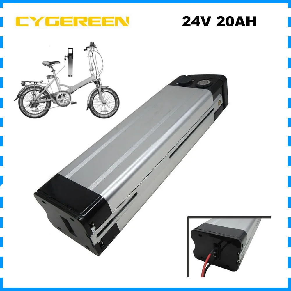 24V-20AH-Ebike-Lithium-Silver-Fish-Battery-Pack-7S-24-V-500W-24V20AH-Li ...
