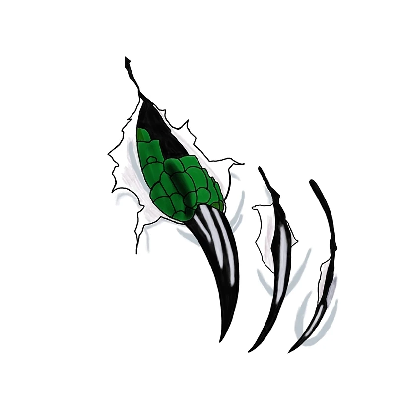 Claws Ripping Through Paper