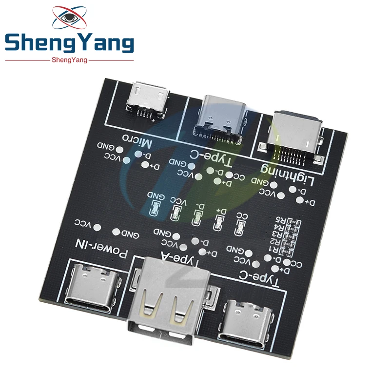 DT3-Data-Cable-Detection-Board-Type-C-Micro-USB-C-Cable-Tester-Short ...