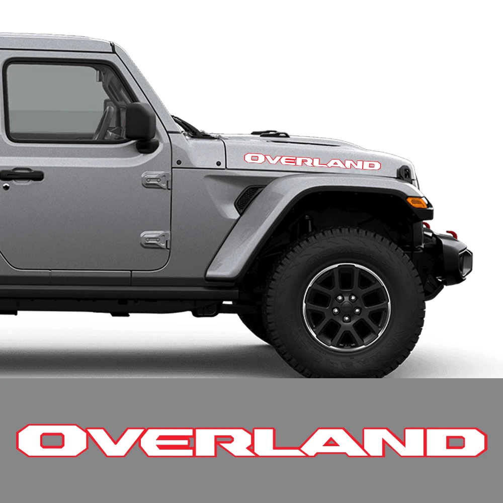 Pickup-Engine-Hood-Decal-For-Jeep-Gladiator-Overland-Truck-Sticker ...