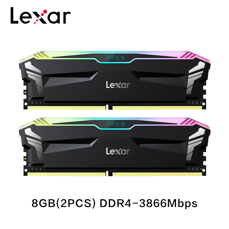 Original Lexar ARES RGB UDIMM DDR4 8GBx2pcs (16GB) Computer Memoria RAM ...