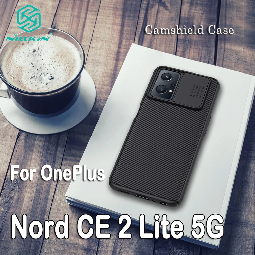 One Plus Nord CE 2 Lite 5G 케이스 NILLKIN CamShield 슬라이드 렌즈 카메라 보호 Back ...