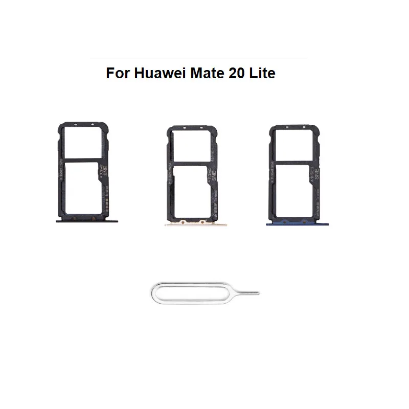 New-For-Huawei-Mate-20-Lite-Sim-Card-Tray-Slot-Holder-Socket-Adapter ...