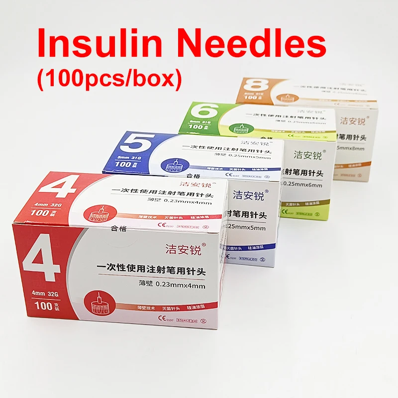 100Pcs/box Insulin Cartridges For Lilly Insulin Injection Pen ...