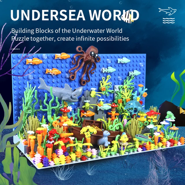 Lego Shark Vs Octopus