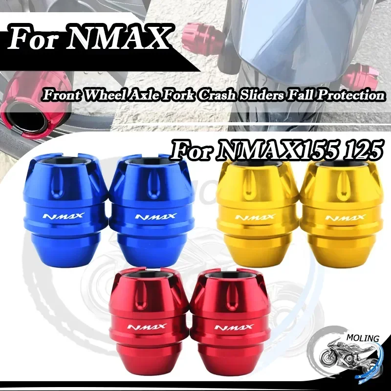For-YAMAHA-NMAX-125-NMAX-155-Motorcycle-Front-Fork-Wheel-Fall ...