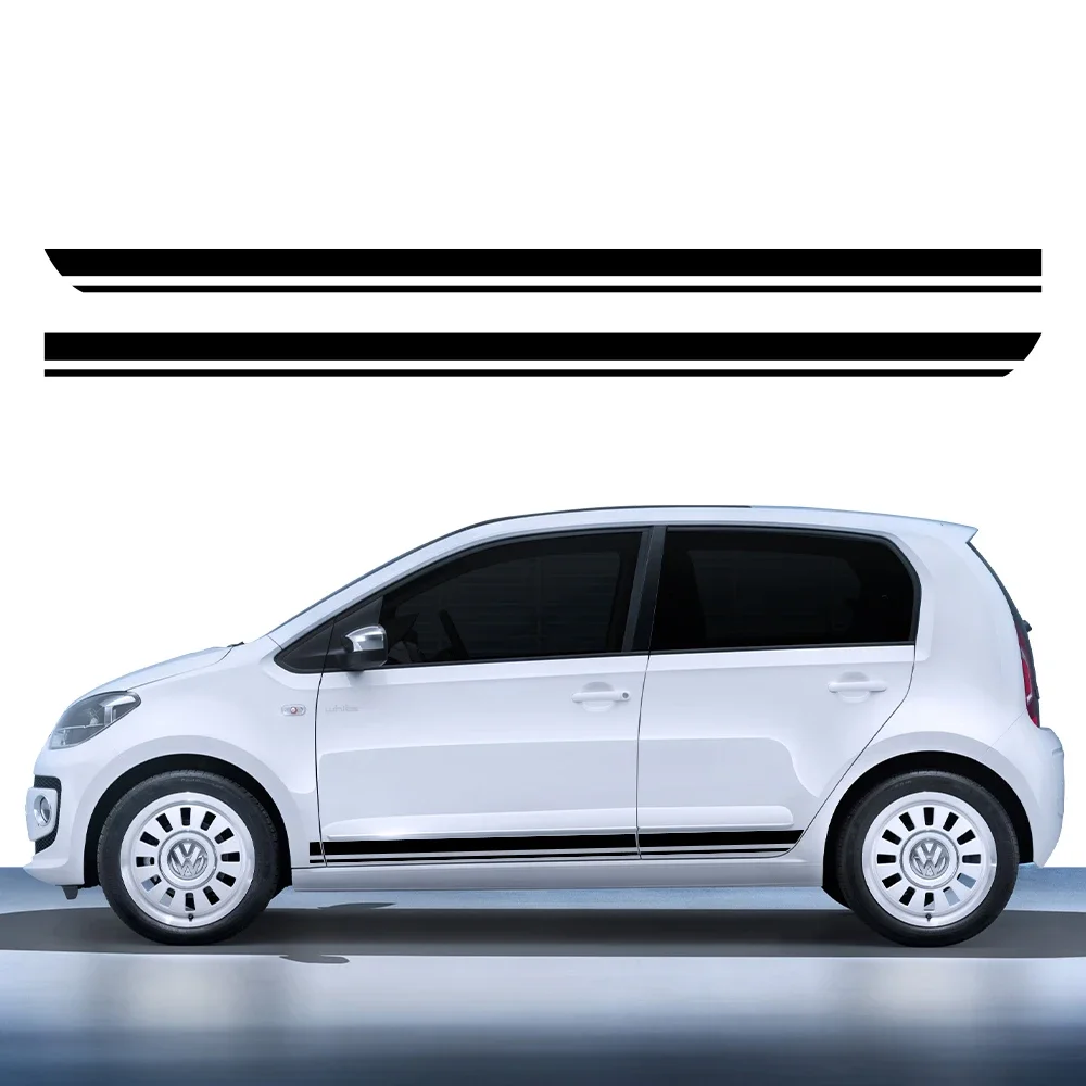 Car Door Side Sticker Vinyl Decal Stripes Graphics Applique Accessories ...