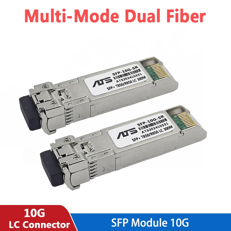 10G SFP+ Module Multi-Mode SR Duplex LC Gigabit 850nm 300m Fiber SFP ...