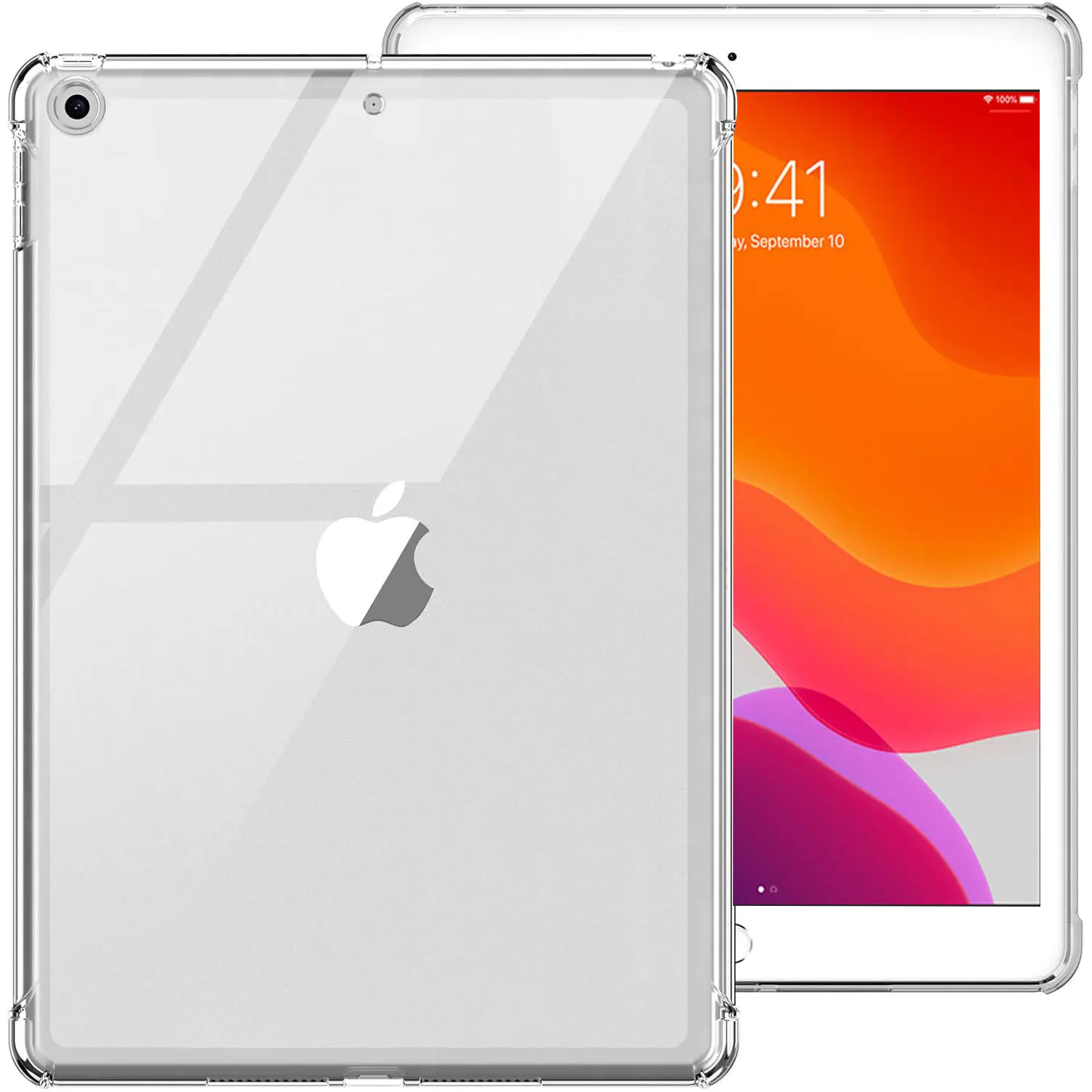 Clear Tablet Case For Apple iPad 7th 10.2" 2019 A2197 A2200 A2198 ...