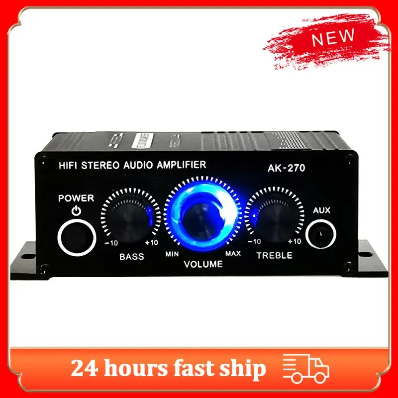 12V-Audio-Amplifier-Mini-400W-HIFI-Digital-Stereo-Audio-Amplifier-FM ...