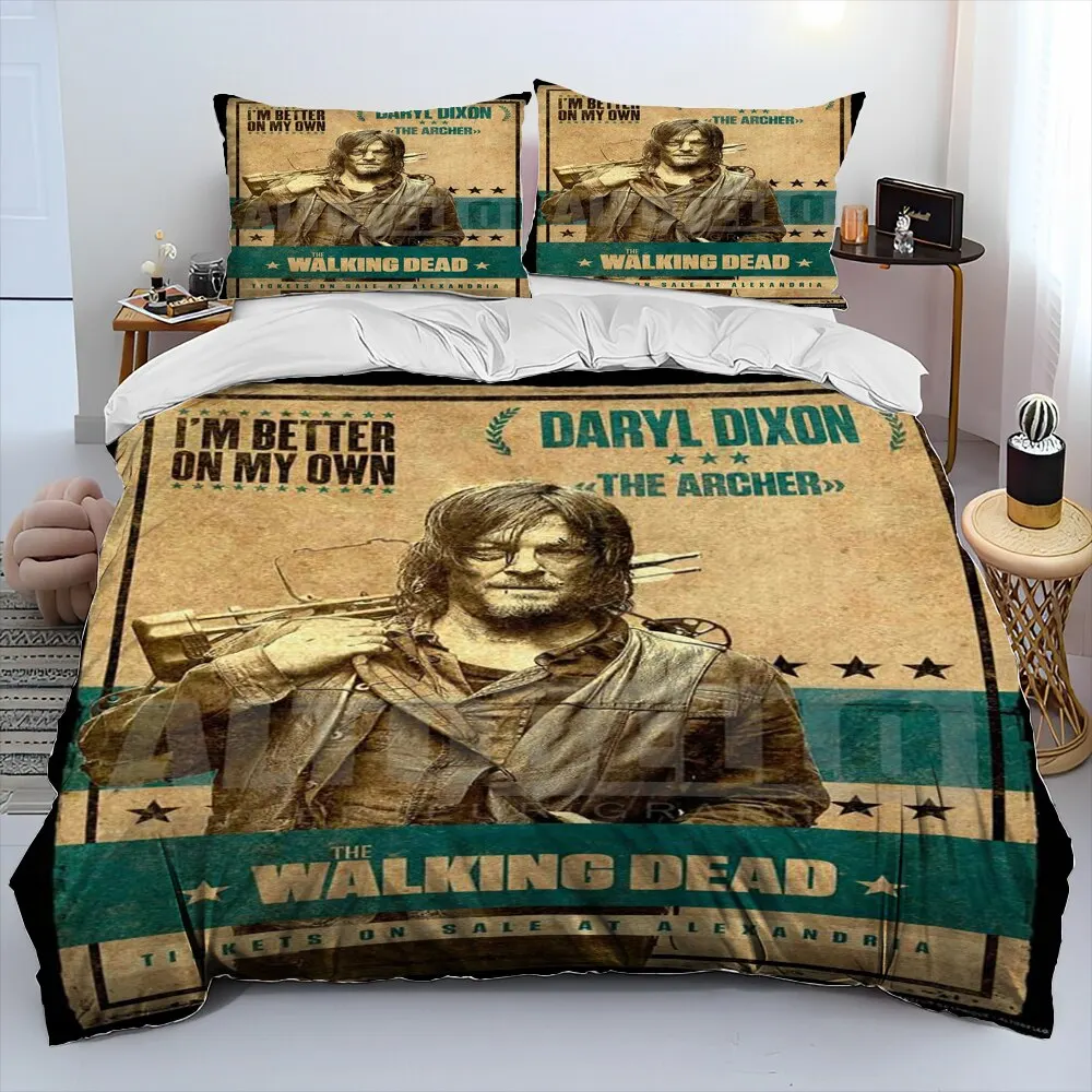 Horror-TV-The-Walking-Dead-Lincoln-Comforter-Bedding-Set-Duvet-Cover ...