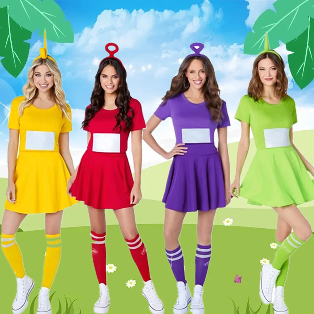 Lady-s-4-Colors-Teletubbies-Cosplay-Funny-Tinky-Winky-Anime-Dipsy-Laa ...
