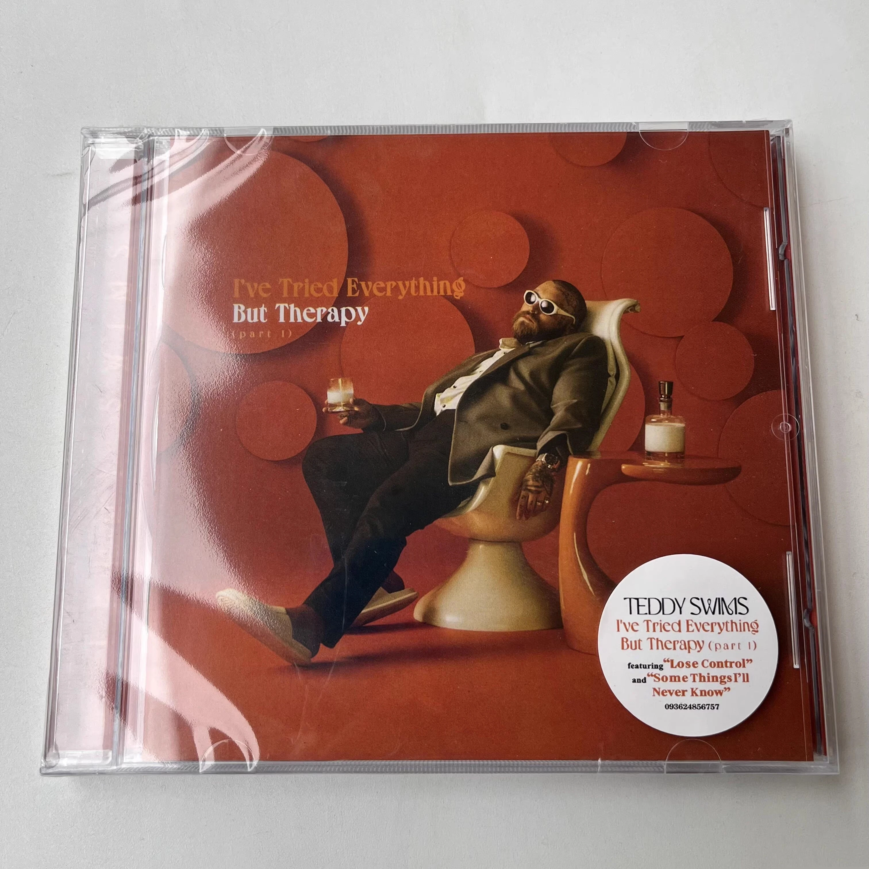 Teddy Swims Greatest Hits Music CD I Have Tried Everything Album ...