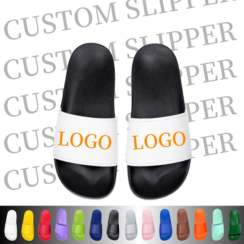 Custom-Shoes-Logo-Slippers-Design-Club-Shoes-Team-Sneakers-Slides-With ...