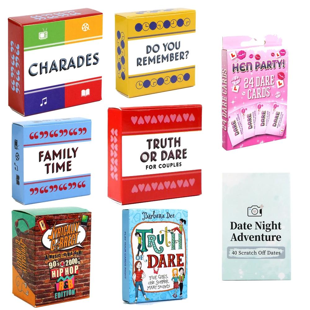 All-English-Truth-or-dare-board-games-for-couples-family-time-card ...