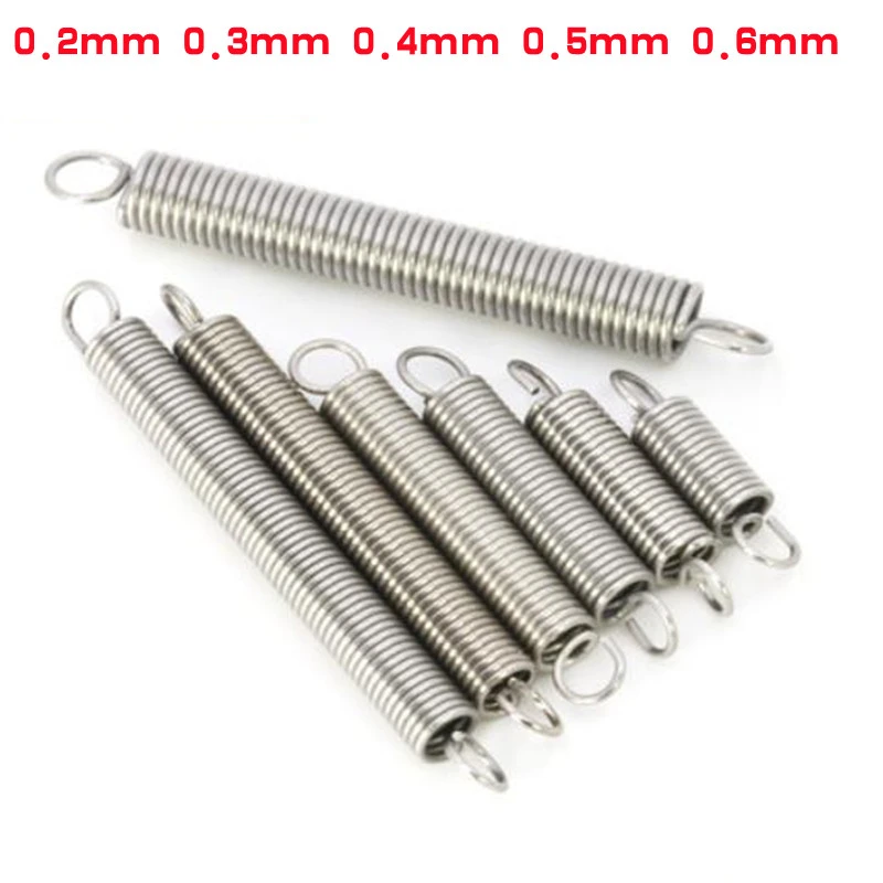 Stainless Steel Tension Spring | Spring 0 2 Stainless Steel - 10pcs/lot ...