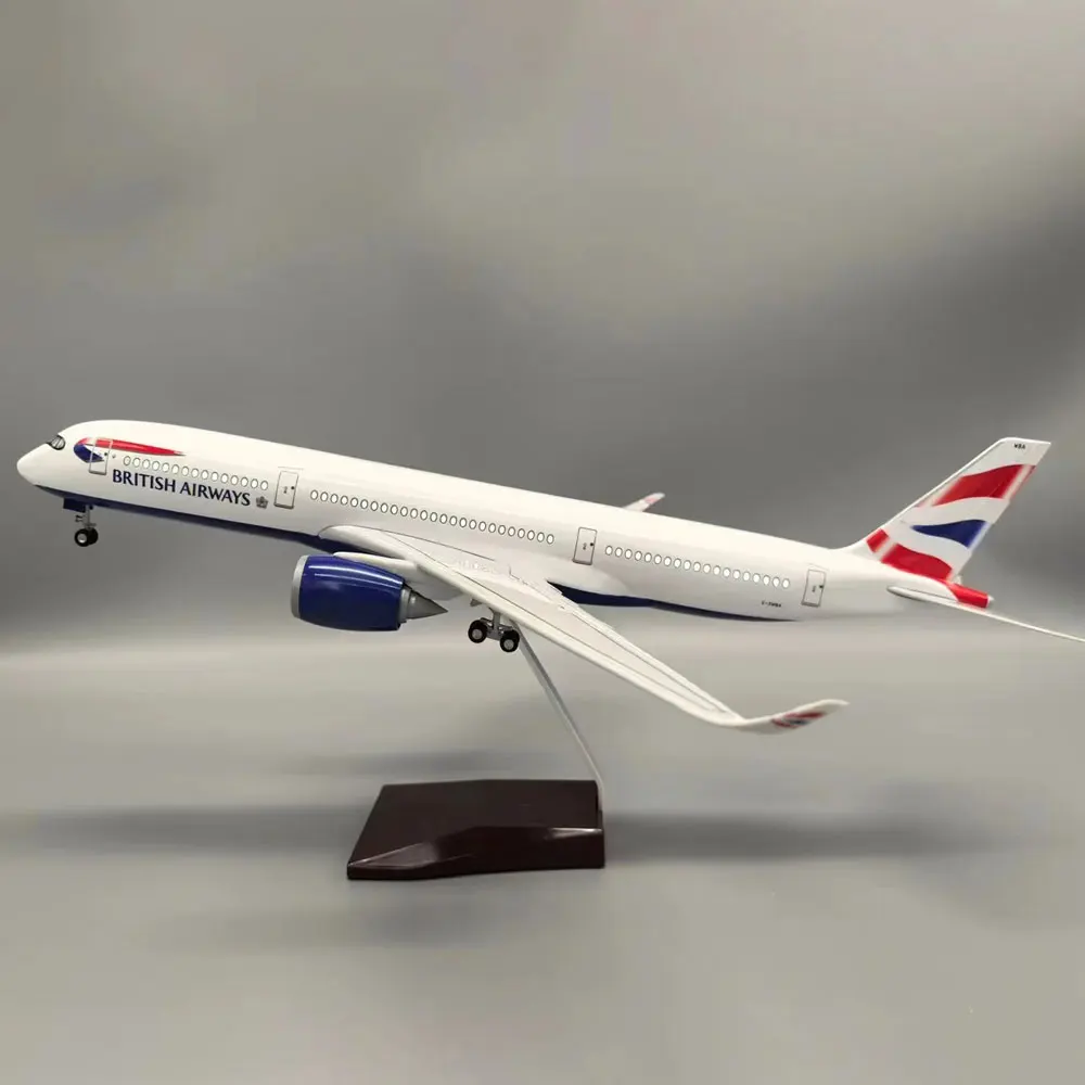 1/130 Scale 47CM Airplane Airbus A350 Aircraft BRITISH AIRWAYS Airlines ...