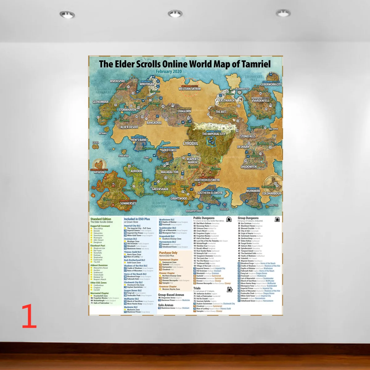 Elder Scrolls Online Map