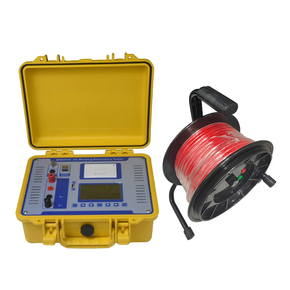 10a DC Winding Resistance Velocimeter DC Resistance Tester Portable ...