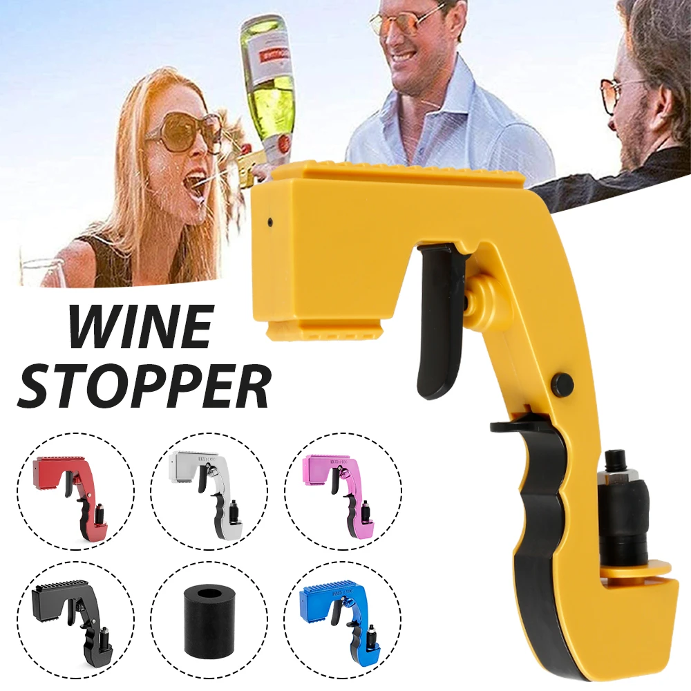 Champagne Sprayer Wine Sprayer Water Gun Bottle Beer Vacuum Stopper ...