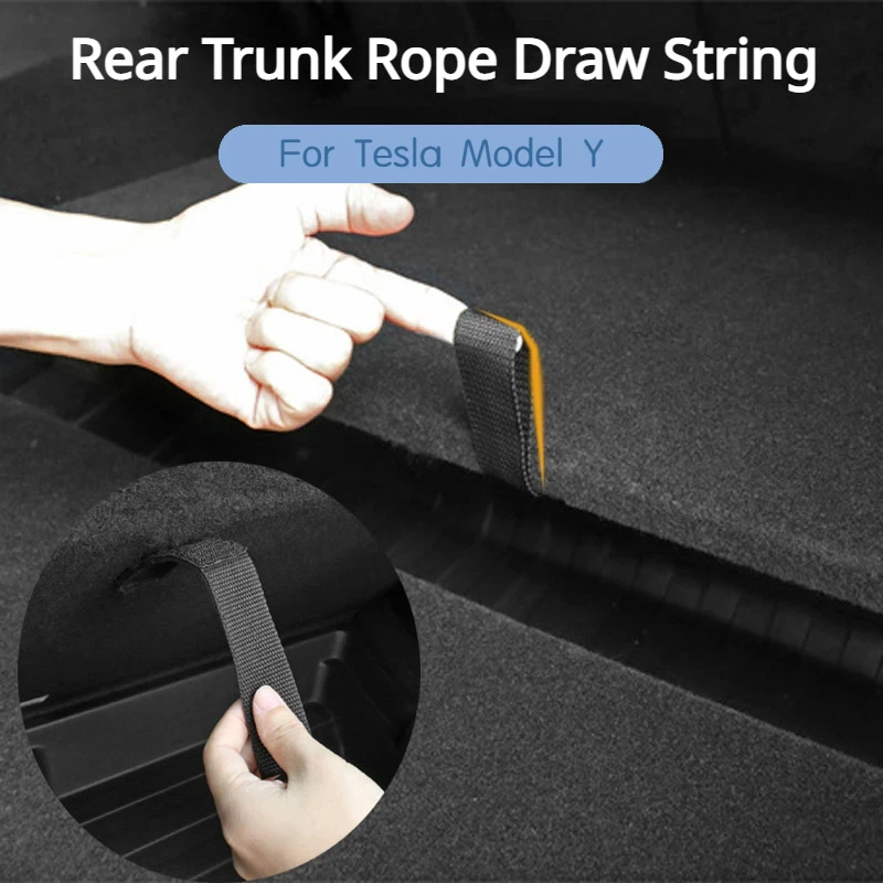 Rear-Trunk-Rope-Draw-String-for-Tesla-Model-Y-Open-Tail-Box-Cover ...