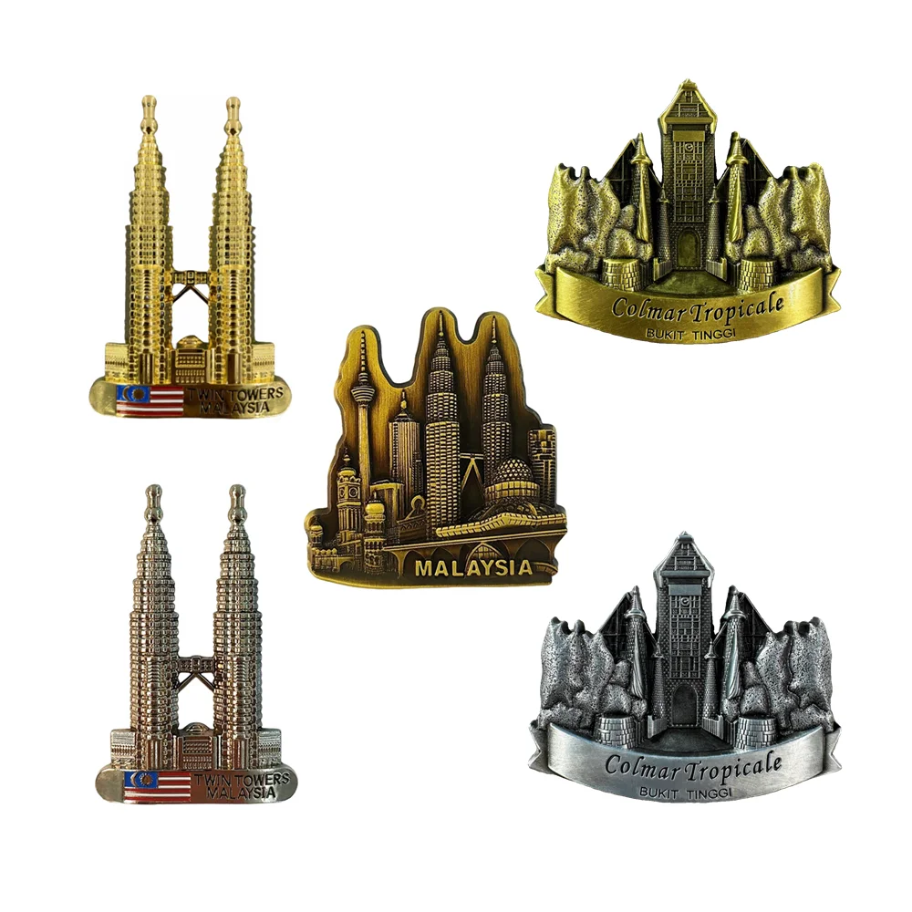 Asia Malaysia Customs And Culture 3D Refrigerator Magnets Fridge ...