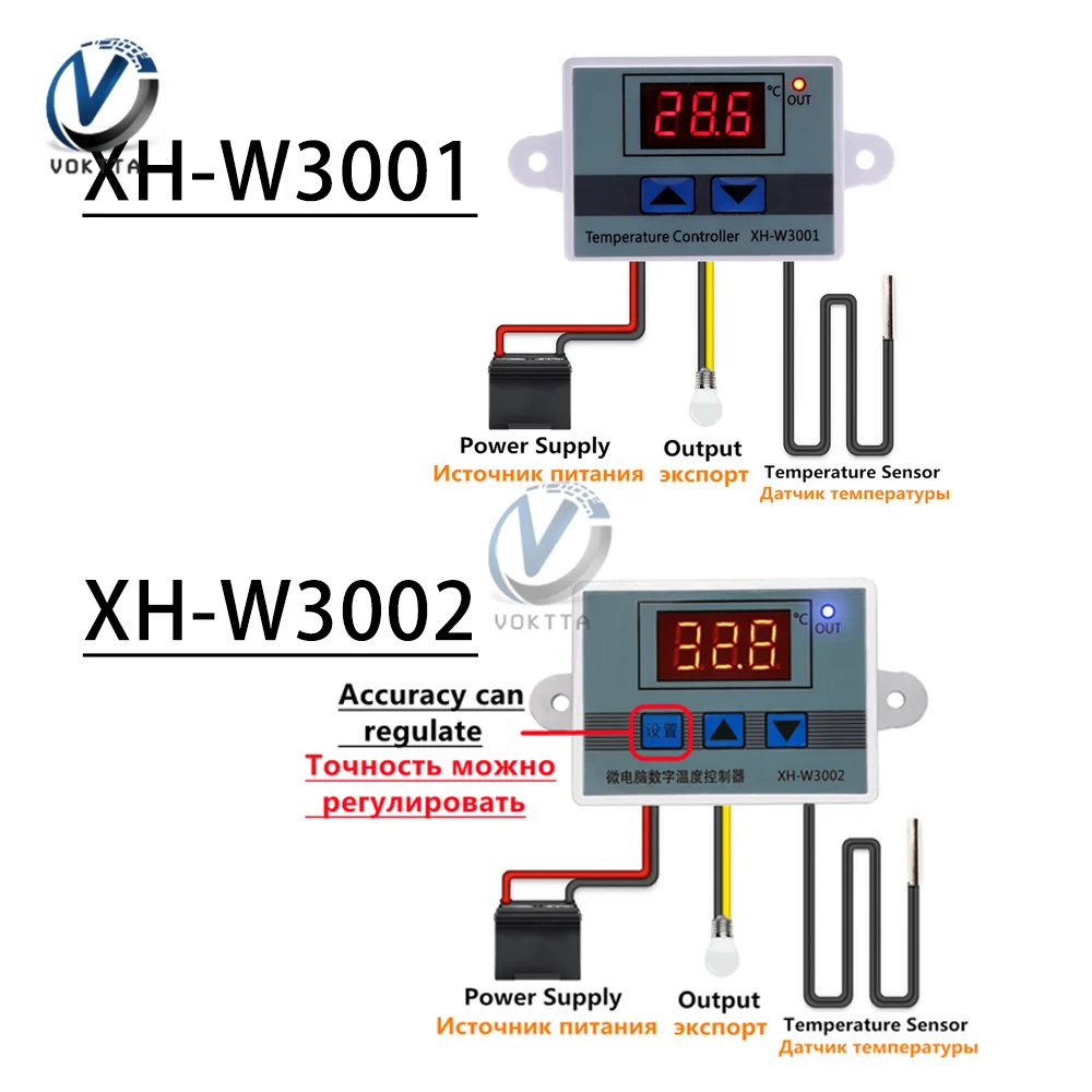 XH-W3001-XH-W3002-Digital-Control-Temperature-Microcomputer-Thermostat-Switch-Thermometer ...