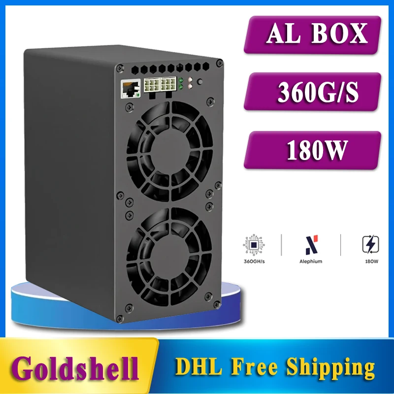 Goldshell-m-quina-de-miner-a-al-box-2024G-360-W-ALPH-Blake3-algoritmo ...