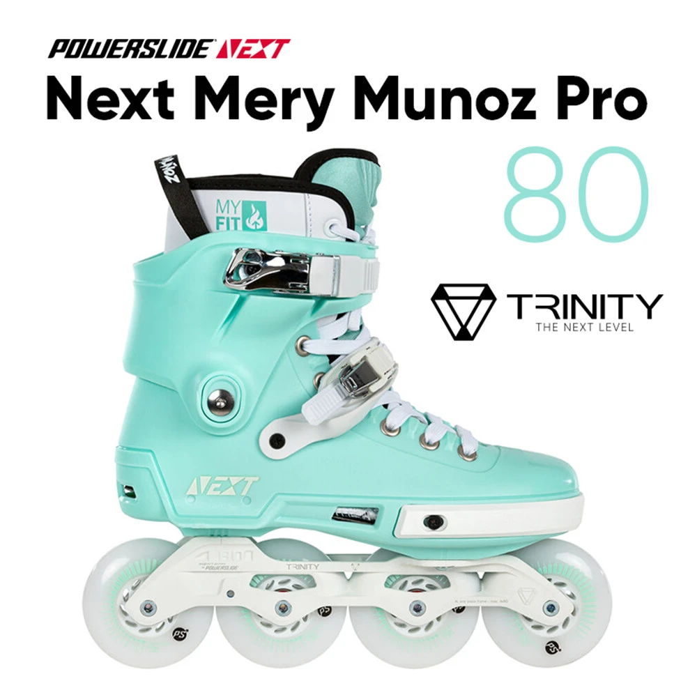 100% Original Powerslide Next Trinity Frame Inline Skates 3*100/110 ...